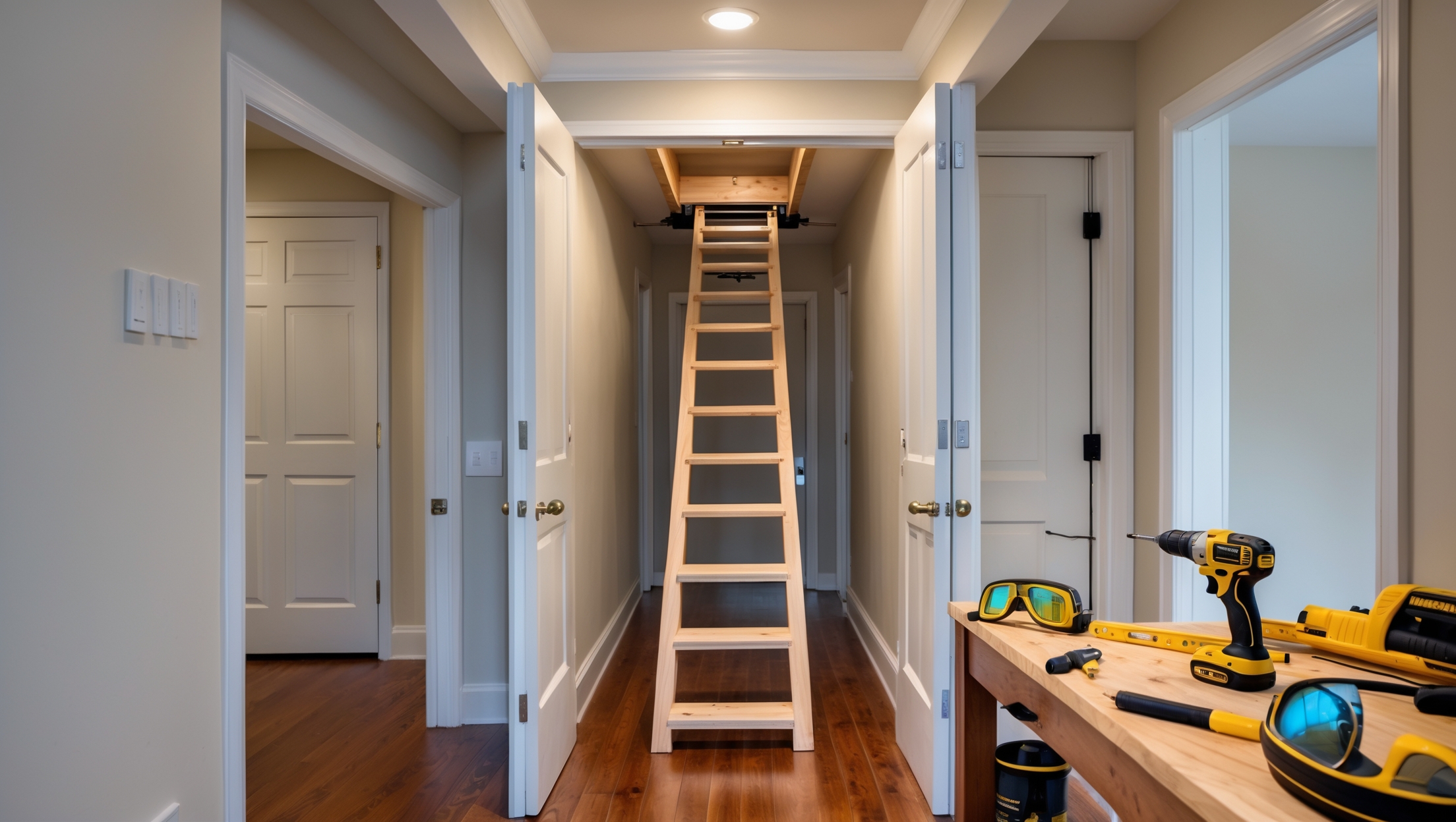DIY Attic Ladder Install: Tools, Safety & Cost Guide